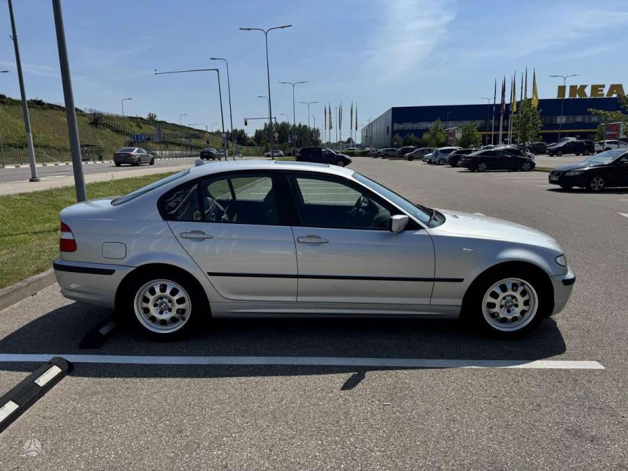 Pelēks BMW 316 2003 Viļņa, ar dzinēja tilpumu 1.80 L un nobraukumu 126 tūkst. km par 2900 €, foto 5 vietnē AUTOMOTO.COM.LV
