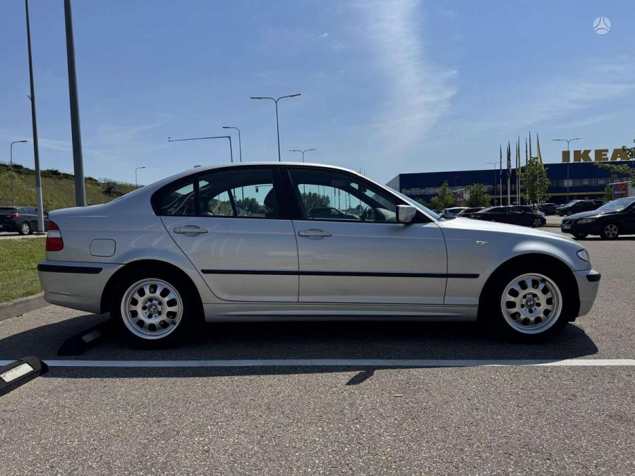 Pelēks BMW 316 2003 Viļņa, ar dzinēja tilpumu 1.80 L un nobraukumu 126 tūkst. km par 2900 €, foto 6 vietnē AUTOMOTO.COM.LV
