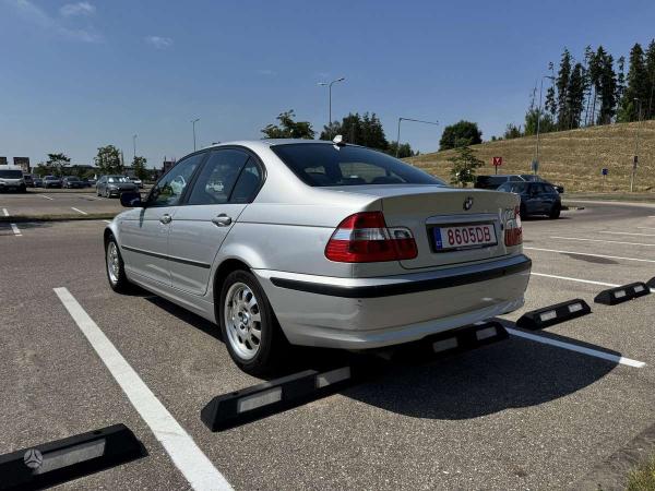 Grey BMW 316 2003 in Vilnius, with an engine capacity of 1.80 L and mileage of 126 thousand km for 2900 €, photo 10 on AUTOMOTO.COM.LV