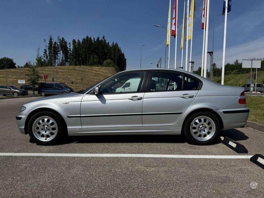Pelēks BMW 316 2003 Viļņa, ar dzinēja tilpumu 1.80 L un nobraukumu 126 tūkst. km par 2900 €, foto 12 vietnē AUTOMOTO.COM.LV