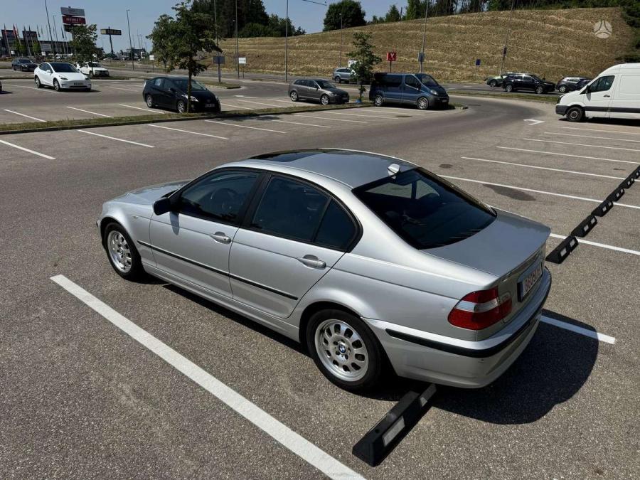 Pelēks BMW 316 2003 Viļņa, ar dzinēja tilpumu 1.80 L un nobraukumu 126 tūkst. km par 2900 €, foto 13 vietnē AUTOMOTO.COM.LV