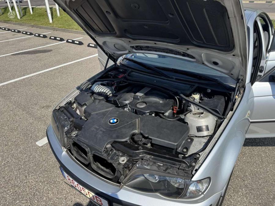 Pelēks BMW 316 2003 Viļņa, ar dzinēja tilpumu 1.80 L un nobraukumu 126 tūkst. km par 2900 €, foto 19 vietnē AUTOMOTO.COM.LV