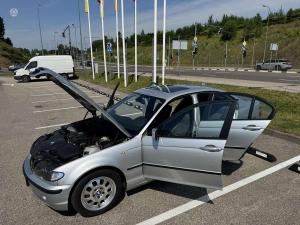 Pelēks BMW 316 2003 Viļņa, ar dzinēja tilpumu 1.80 L un nobraukumu 126 tūkst. km par 2900 €, foto 21 vietnē AUTOMOTO.COM.LV