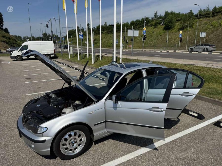 Pelēks BMW 316 2003 Viļņa, ar dzinēja tilpumu 1.80 L un nobraukumu 126 tūkst. km par 2900 €, foto 21 vietnē AUTOMOTO.COM.LV