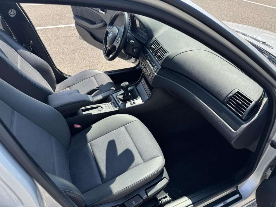 Pelēks BMW 316 2003 Viļņa, ar dzinēja tilpumu 1.80 L un nobraukumu 126 tūkst. km par 2900 €, foto 22 vietnē AUTOMOTO.COM.LV