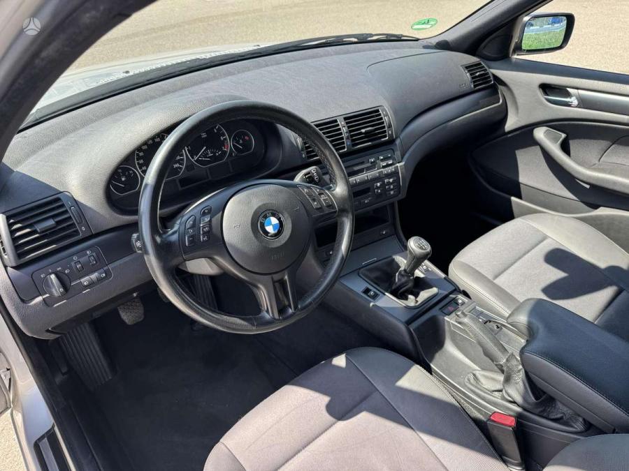 Pelēks BMW 316 2003 Viļņa, ar dzinēja tilpumu 1.80 L un nobraukumu 126 tūkst. km par 2900 €, foto 28 vietnē AUTOMOTO.COM.LV