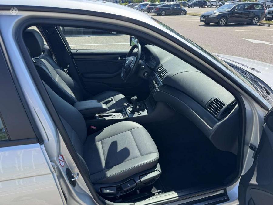 Pelēks BMW 316 2003 Viļņa, ar dzinēja tilpumu 1.80 L un nobraukumu 126 tūkst. km par 2900 €, foto 52 vietnē AUTOMOTO.COM.LV