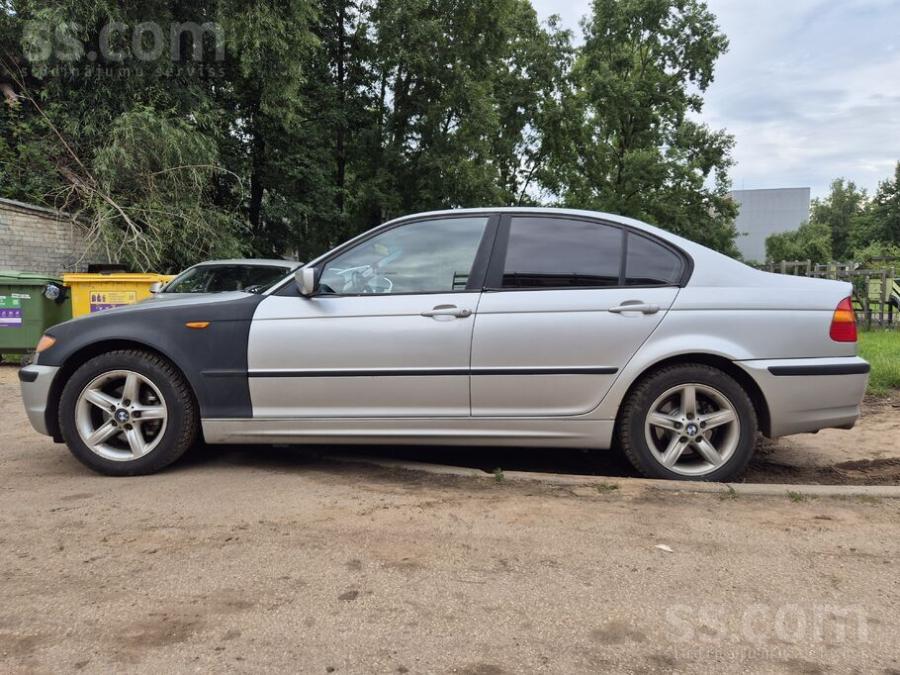 Grey BMW 316 2003 in Riga, with an engine capacity of 1.80 L and mileage of 259 thousand km for 1100 €, photo 6 on AUTOMOTO.COM.LV