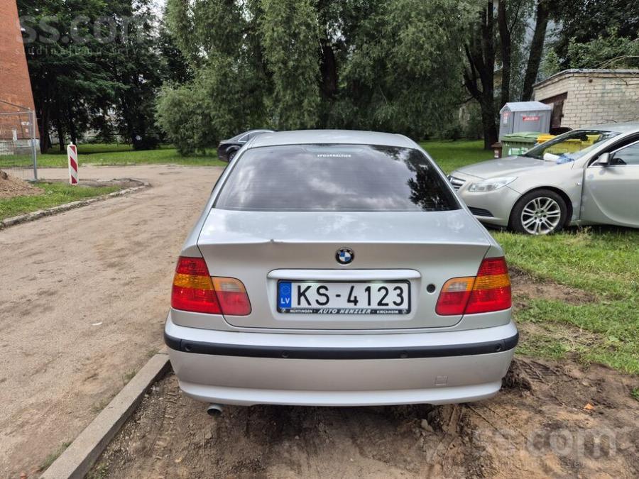 Grey BMW 316 2003 in Riga, with an engine capacity of 1.80 L and mileage of 259 thousand km for 1100 €, photo 7 on AUTOMOTO.COM.LV