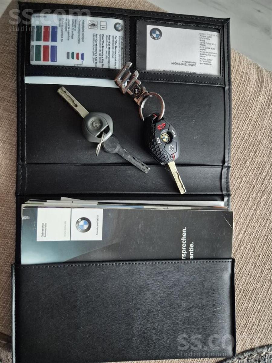 Grey BMW 316 2003 in Riga, with an engine capacity of 1.80 L and mileage of 259 thousand km for 1100 €, photo 13 on AUTOMOTO.COM.LV