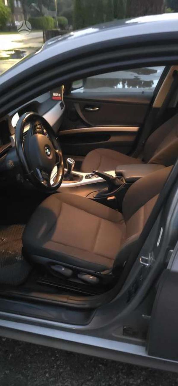 Pelēks BMW 316 2010 Tauragė, ar dzinēja tilpumu 2.00 L un nobraukumu 261 tūkst. km par 2900 €, foto 6 vietnē AUTOMOTO.COM.LV