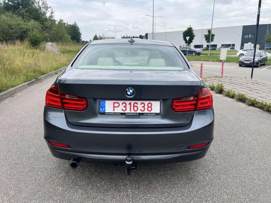 Grey BMW 316 2012 in Vilnius, with an engine capacity of 2.00 L and mileage of 275 thousand km for 6950 €, photo 7 on AUTOMOTO.COM.LV