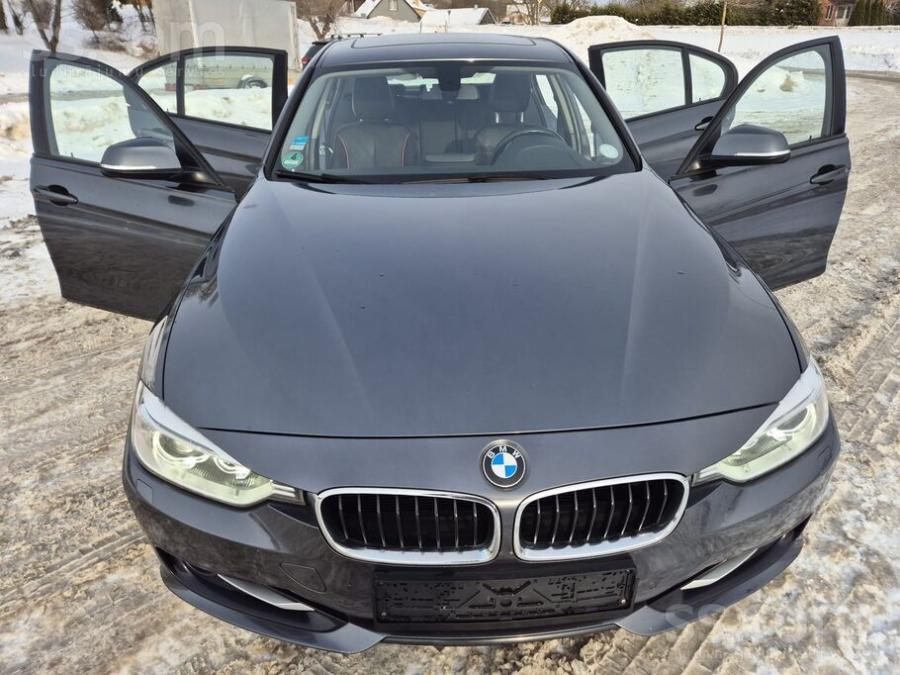 Grey BMW 316 2013 in Saldus, with an engine capacity of 1.60 L and mileage of 286 thousand km for 8250 €, photo 10 on AUTOMOTO.COM.LV