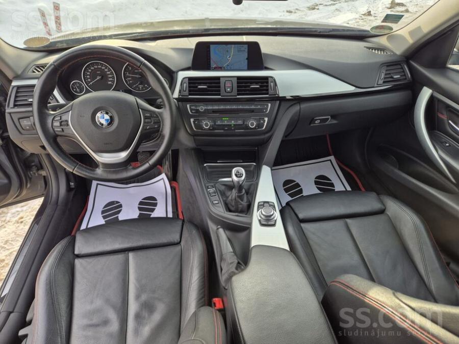 Grey BMW 316 2013 in Saldus, with an engine capacity of 1.60 L and mileage of 286 thousand km for 8250 €, photo 12 on AUTOMOTO.COM.LV