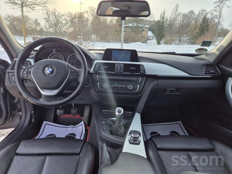 Grey BMW 316 2013 in Saldus, with an engine capacity of 1.60 L and mileage of 286 thousand km for 8250 €, photo 13 on AUTOMOTO.COM.LV