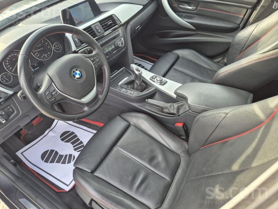 Grey BMW 316 2013 in Saldus, with an engine capacity of 1.60 L and mileage of 286 thousand km for 8250 €, photo 14 on AUTOMOTO.COM.LV