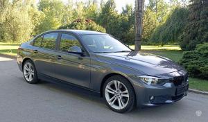 Pelēks BMW 316 2015 Panevēža, ar dzinēja tilpumu 2.00 L un nobraukumu 181 tūkst. km par 8200 €, foto  vietnē AUTOMOTO.COM.LV