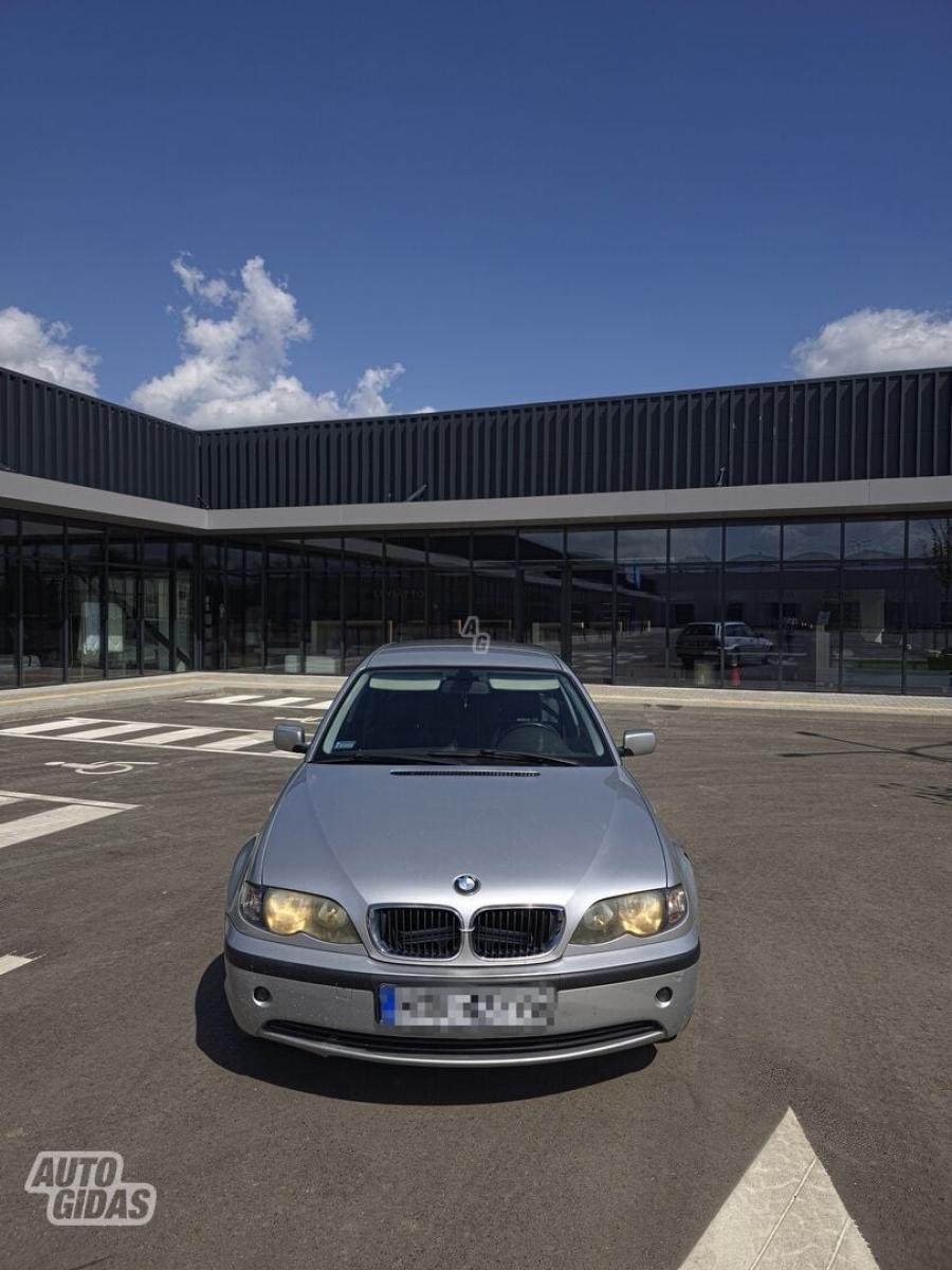 Pelēks BMW 316 2003 Kauņa, ar dzinēja tilpumu 1.80 L un nobraukumu 167 tūkst. km par 900 €, foto 1 vietnē AUTOMOTO.COM.LV