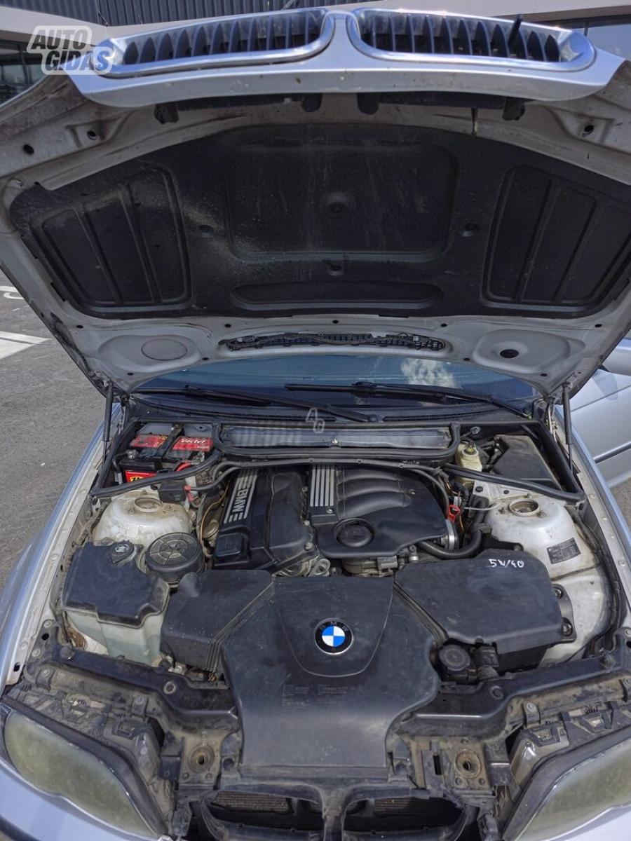 Pelēks BMW 316 2003 Kauņa, ar dzinēja tilpumu 1.80 L un nobraukumu 167 tūkst. km par 900 €, foto 19 vietnē AUTOMOTO.COM.LV