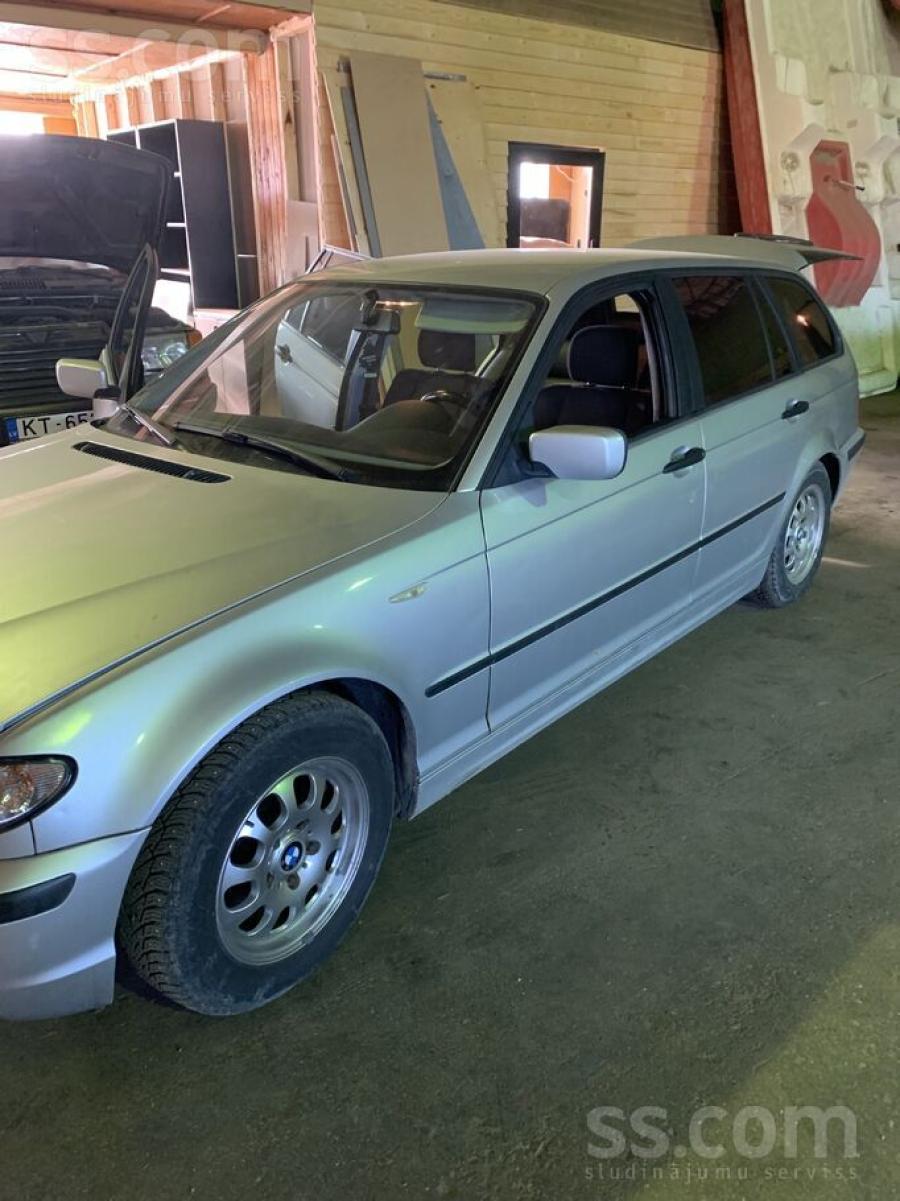 Grey BMW 316 2004 in Aizkraukle, with an engine capacity of 1.80 L and mileage of 320 thousand km for 1000 €, photo 1 on AUTOMOTO.COM.LV