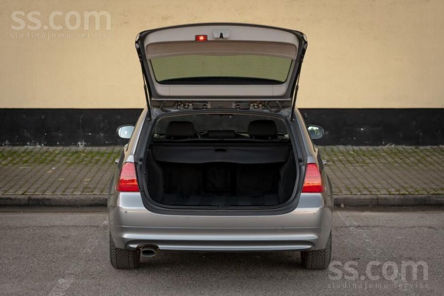 Grey BMW 316 2012 in Tukums, with an engine capacity of 2.00 L and mileage of 269 thousand km for 5550 €, photo 7 on AUTOMOTO.COM.LV