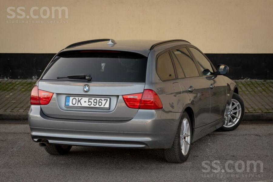 Grey BMW 316 2012 in Tukums, with an engine capacity of 2.00 L and mileage of 269 thousand km for 5550 €, photo 8 on AUTOMOTO.COM.LV