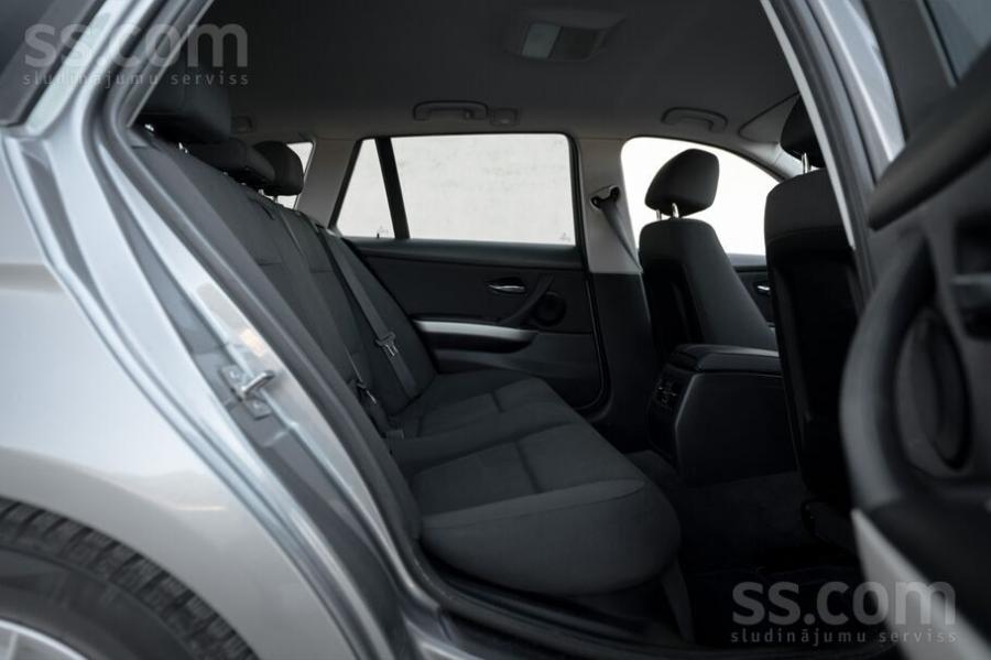 Grey BMW 316 2012 in Tukums, with an engine capacity of 2.00 L and mileage of 269 thousand km for 5550 €, photo 12 on AUTOMOTO.COM.LV