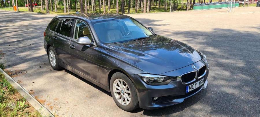 Pelēks BMW 316 2013 Druskininkai, ar dzinēja tilpumu 2.00 L un nobraukumu 191 tūkst. km par 7300 €, foto 3 vietnē AUTOMOTO.COM.LV