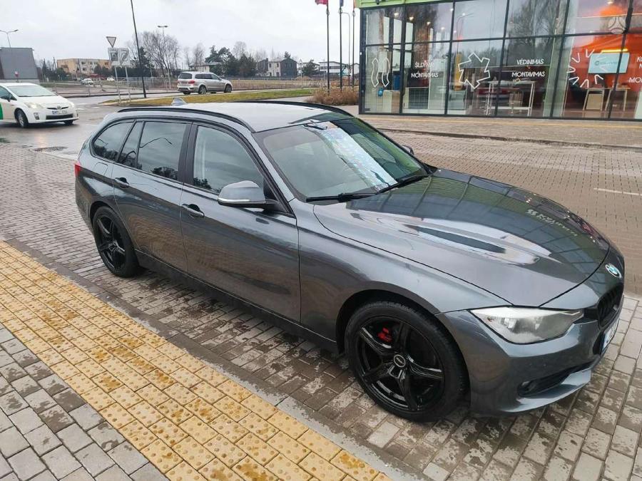 Pelēks BMW 316 2013 Molėtai, ar dzinēja tilpumu 2.00 L un nobraukumu 340 tūkst. km par 5250 €, foto 6 vietnē AUTOMOTO.COM.LV