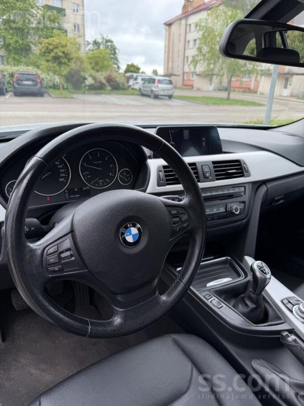 Grey BMW 316 2013 in Aizkraukle, with an engine capacity of 2.00 L and mileage of 224 thousand km for 6950 €, photo 3 on AUTOMOTO.COM.LV