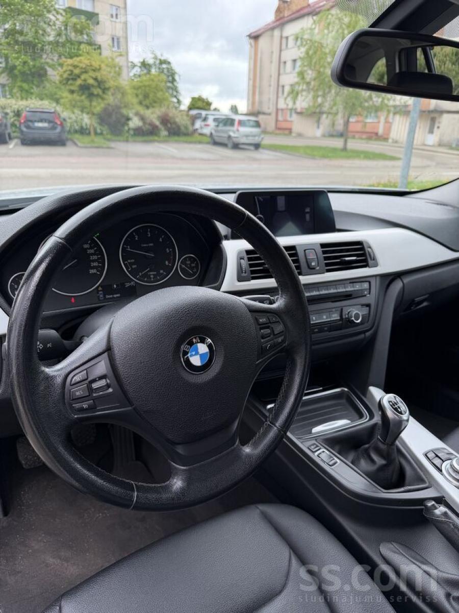 Grey BMW 316 2013 in Aizkraukle, with an engine capacity of 2.00 L and mileage of 224 thousand km for 6950 €, photo 4 on AUTOMOTO.COM.LV