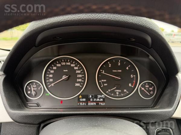 Grey BMW 316 2013 in Aizkraukle, with an engine capacity of 2.00 L and mileage of 224 thousand km for 6950 €, photo 5 on AUTOMOTO.COM.LV