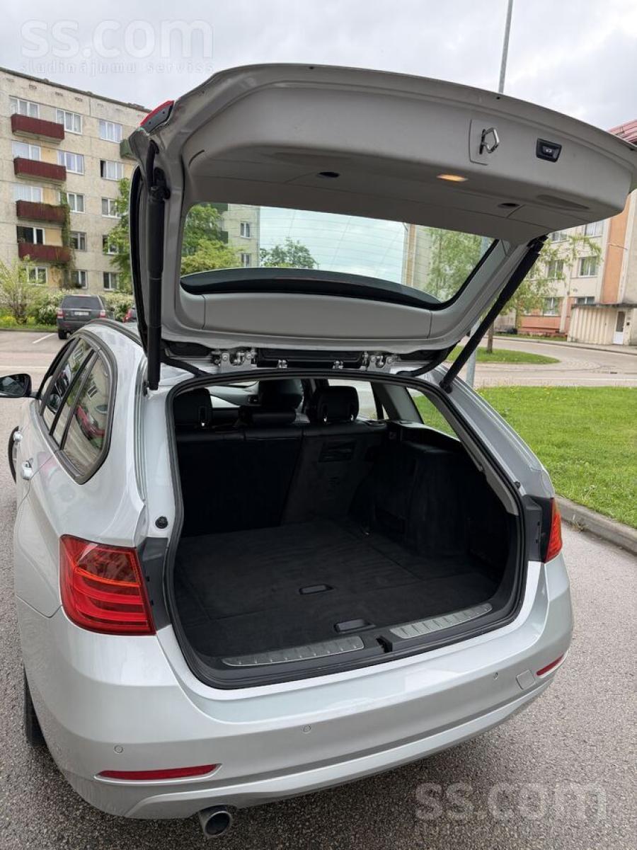 Grey BMW 316 2013 in Aizkraukle, with an engine capacity of 2.00 L and mileage of 224 thousand km for 6950 €, photo 12 on AUTOMOTO.COM.LV
