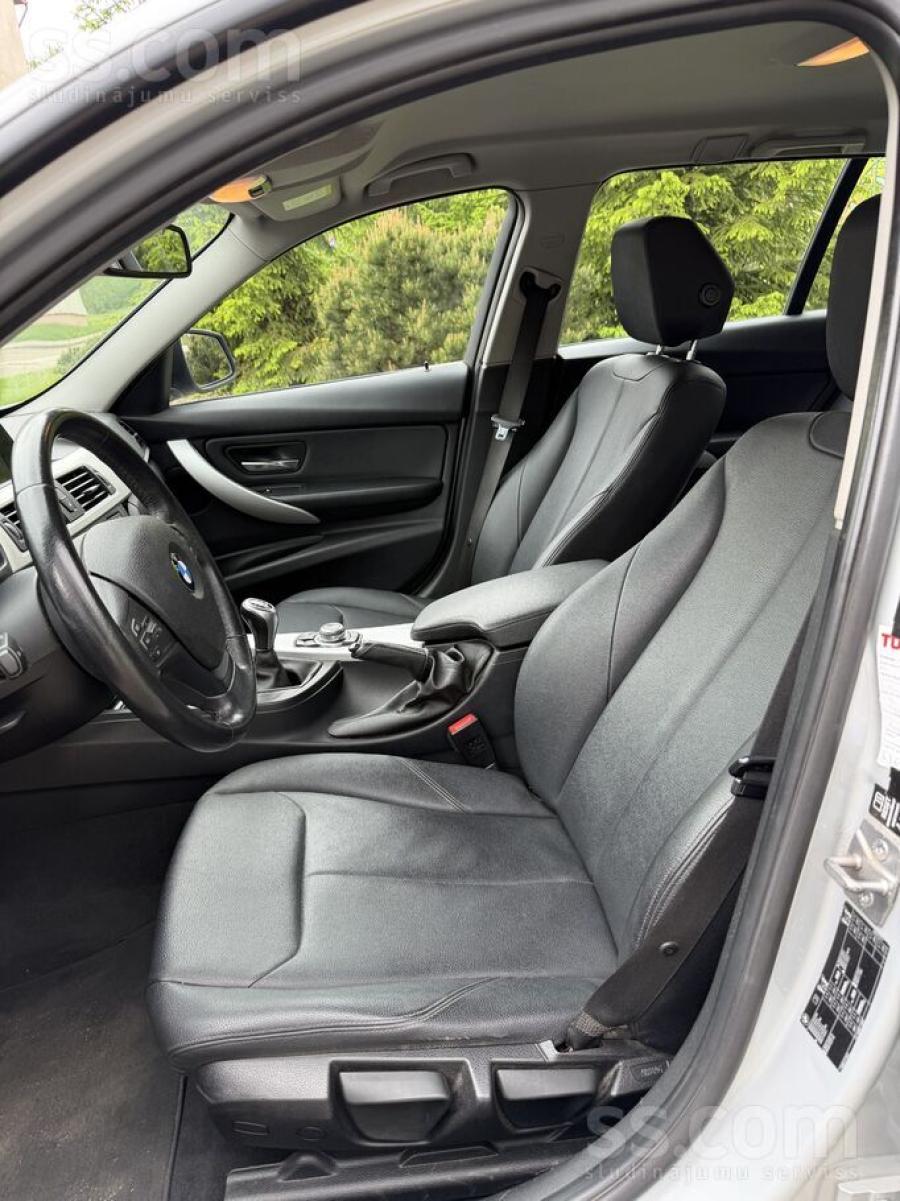 Grey BMW 316 2013 in Aizkraukle, with an engine capacity of 2.00 L and mileage of 224 thousand km for 6950 €, photo 13 on AUTOMOTO.COM.LV