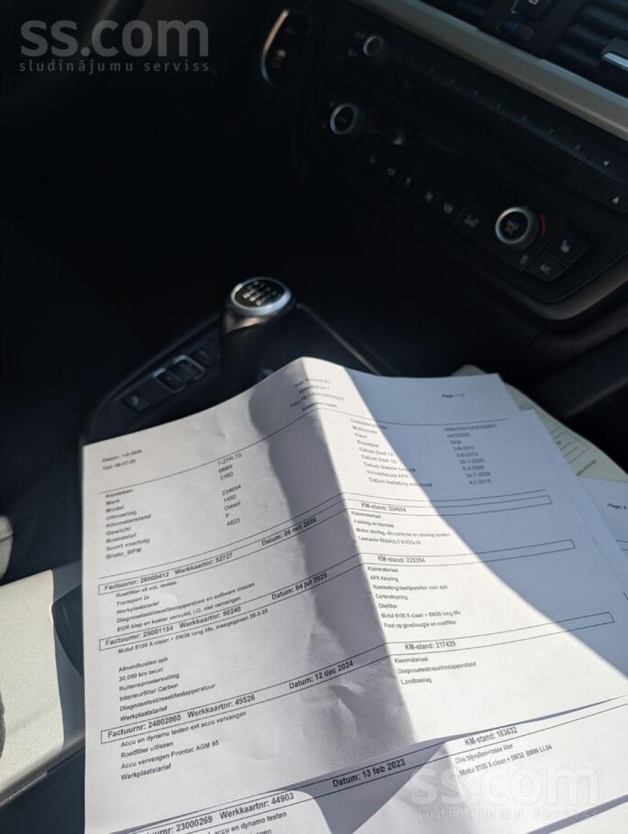 Pelēks BMW 316 2013 Rīga, ar dzinēja tilpumu 2.00 L un nobraukumu 239 tūkst. km par 7850 €, foto 12 vietnē AUTOMOTO.COM.LV