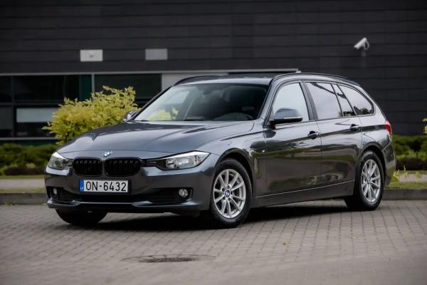 Grey BMW 316 2013 in Jelgava, with an engine capacity of 2.00 L and mileage of 295 thousand km for 6990 €, photo 2 on AUTOMOTO.COM.LV