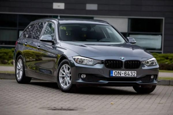 Grey BMW 316 2013 in Jelgava, with an engine capacity of 2.00 L and mileage of 295 thousand km for 6990 €, photo 4 on AUTOMOTO.COM.LV