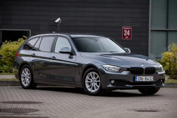 Grey BMW 316 2013 in Jelgava, with an engine capacity of 2.00 L and mileage of 295 thousand km for 6990 €, photo 5 on AUTOMOTO.COM.LV