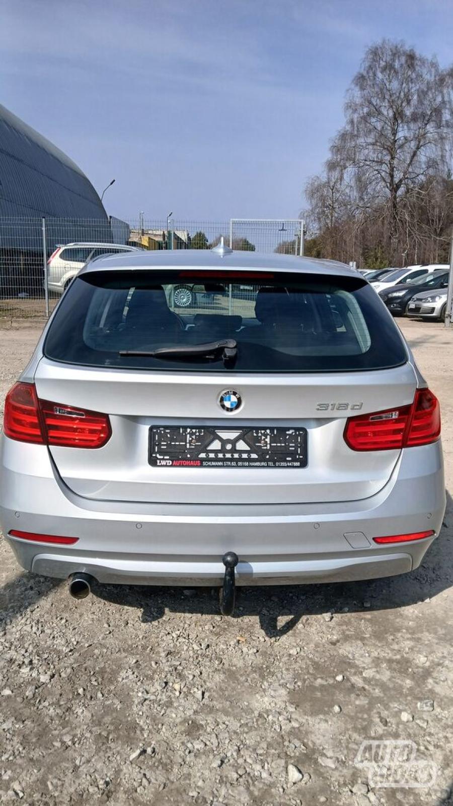 Grey BMW 316 2014 in Radviliskis, with an engine capacity of 2.00 L and mileage of 270 thousand km for 6850 €, photo 5 on AUTOMOTO.COM.LV