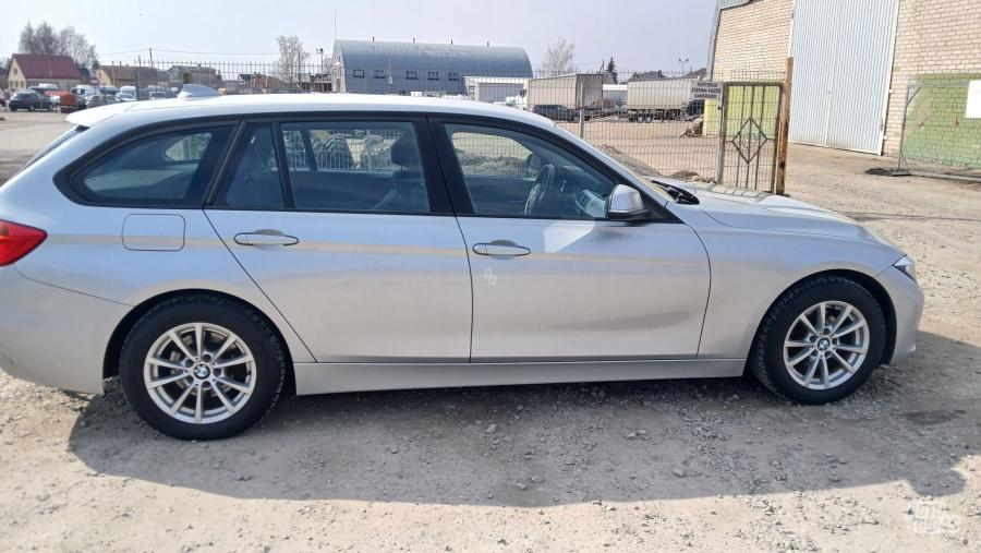 Grey BMW 316 2014 in Radviliskis, with an engine capacity of 2.00 L and mileage of 270 thousand km for 6850 €, photo 7 on AUTOMOTO.COM.LV