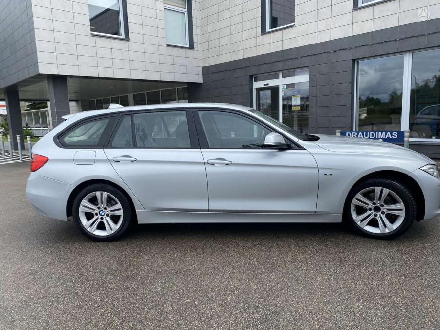 Grey BMW 316 2015 in Panevezys, with an engine capacity of 2.00 L and mileage of 300 thousand km for 5750 €, photo 8 on AUTOMOTO.COM.LV