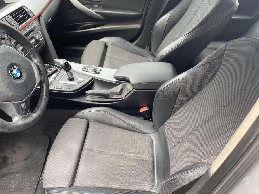 Grey BMW 316 2015 in Panevezys, with an engine capacity of 2.00 L and mileage of 300 thousand km for 5750 €, photo 11 on AUTOMOTO.COM.LV