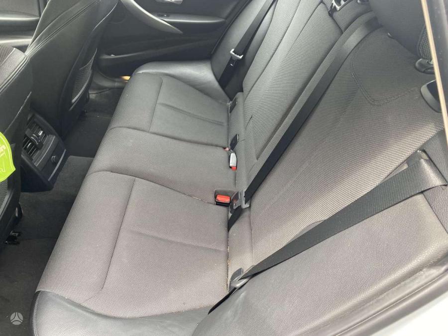Grey BMW 316 2015 in Panevezys, with an engine capacity of 2.00 L and mileage of 300 thousand km for 5750 €, photo 12 on AUTOMOTO.COM.LV