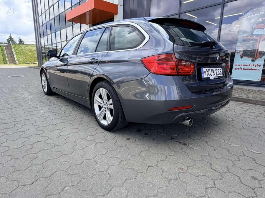 Grey BMW 316 2015 in Vilnius, with an engine capacity of 2.00 L and mileage of 282 thousand km for 7900 €, photo 4 on AUTOMOTO.COM.LV