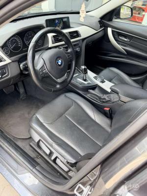 Grey BMW 316 2015 in Vilnius, with an engine capacity of 2.00 L and mileage of 282 thousand km for 7900 €, photo 7 on AUTOMOTO.COM.LV
