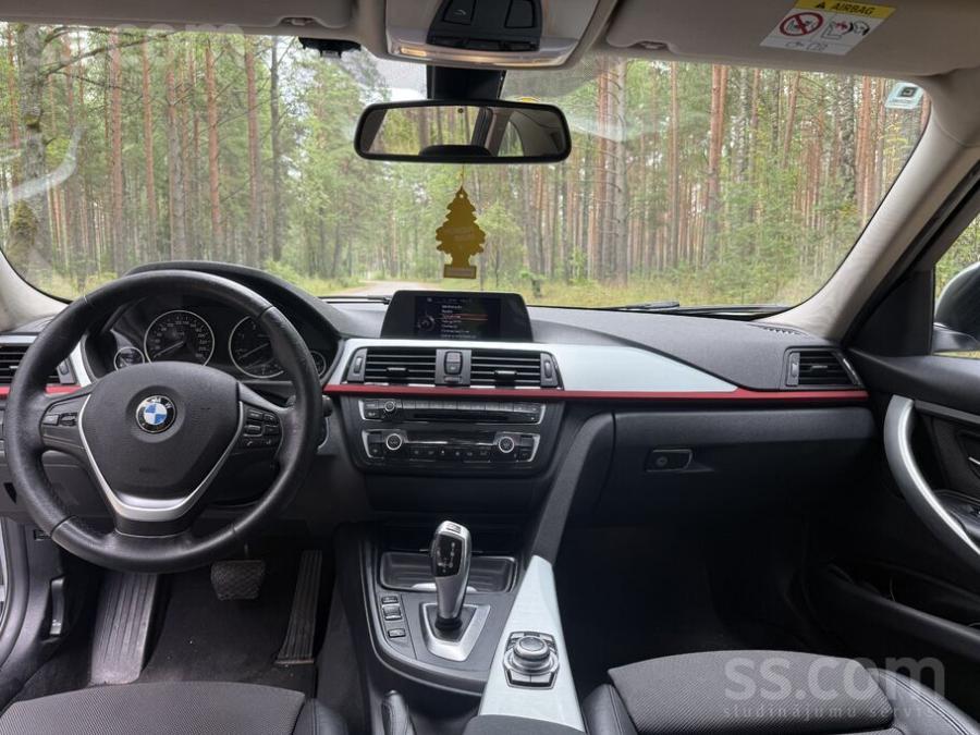 Grey BMW 316 2015 in Riga, with an engine capacity of 2.00 L and mileage of 0 thousand km for 7250 €, photo 7 on AUTOMOTO.COM.LV