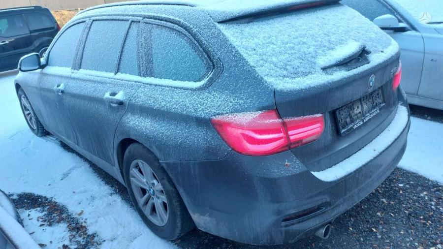 Grey BMW 316 2016 in Kaunas, with an engine capacity of 2.00 L and mileage of 330 thousand km for 6900 €, photo 2 on AUTOMOTO.COM.LV