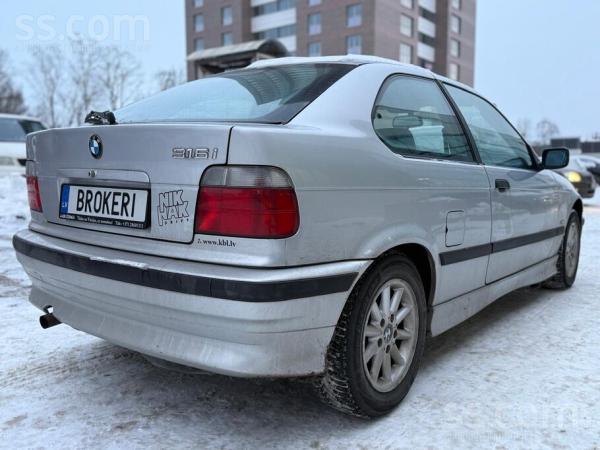 BMW 316 2000 in Riga, with an engine capacity of 1.90 L and mileage of 0 thousand km for 3500 €, photo 10 on AUTOMOTO.COM.LV