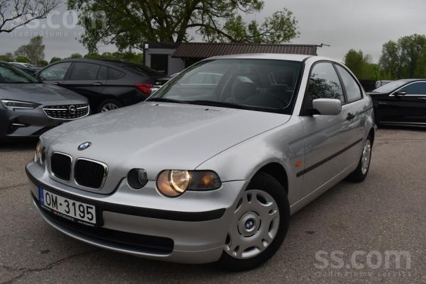 BMW 316 2001 in Kuldiga, with an engine capacity of 1.80 L and mileage of 0 thousand km for 3350 €, photo 1 on AUTOMOTO.COM.LV