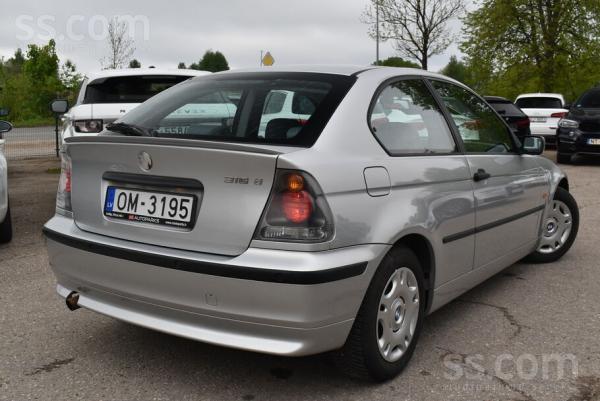 BMW 316 2001 in Kuldiga, with an engine capacity of 1.80 L and mileage of 0 thousand km for 3350 €, photo 2 on AUTOMOTO.COM.LV